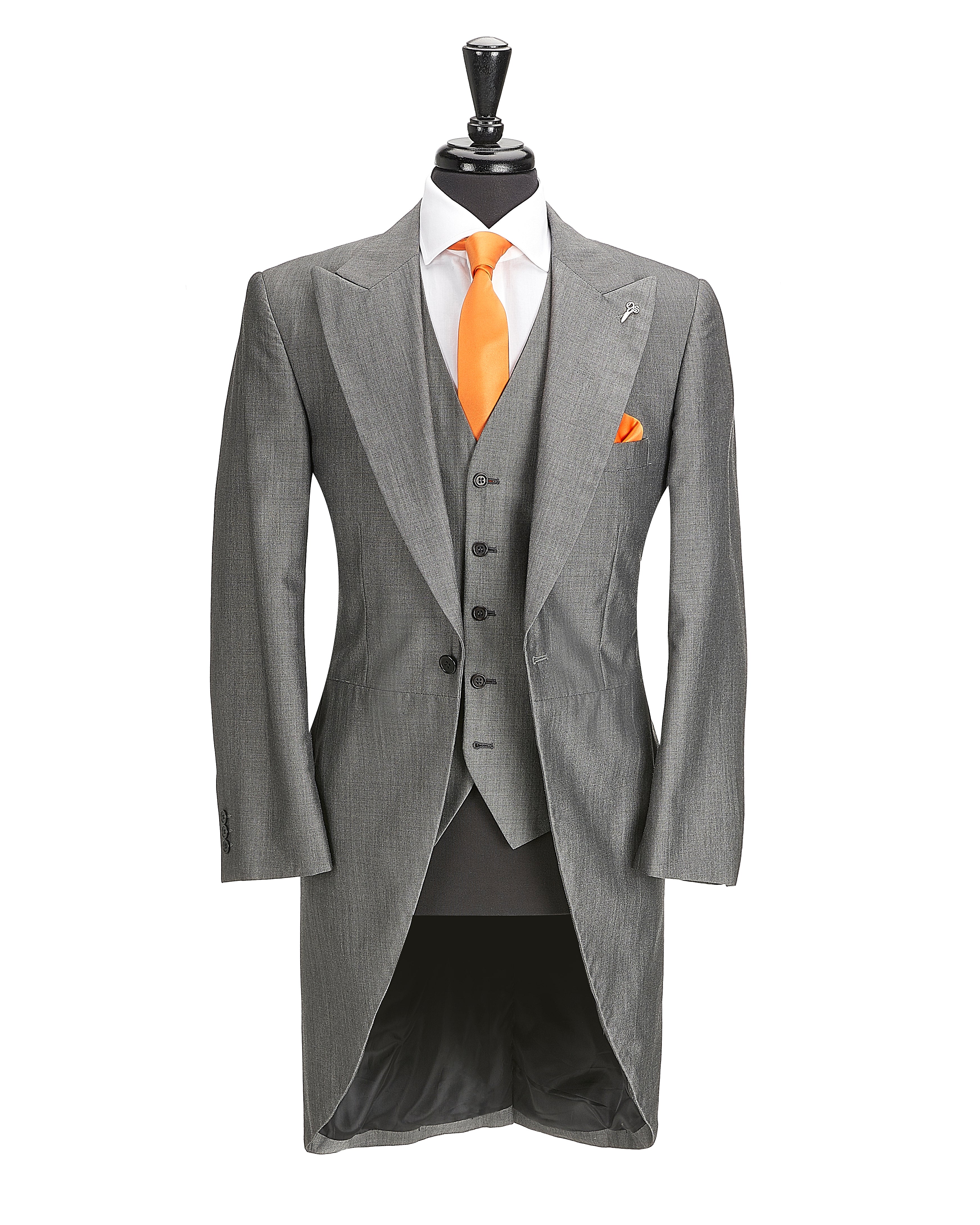 Men's Silver Morning Coat | Hire Wear Collection | OwenScott – Owen ...
