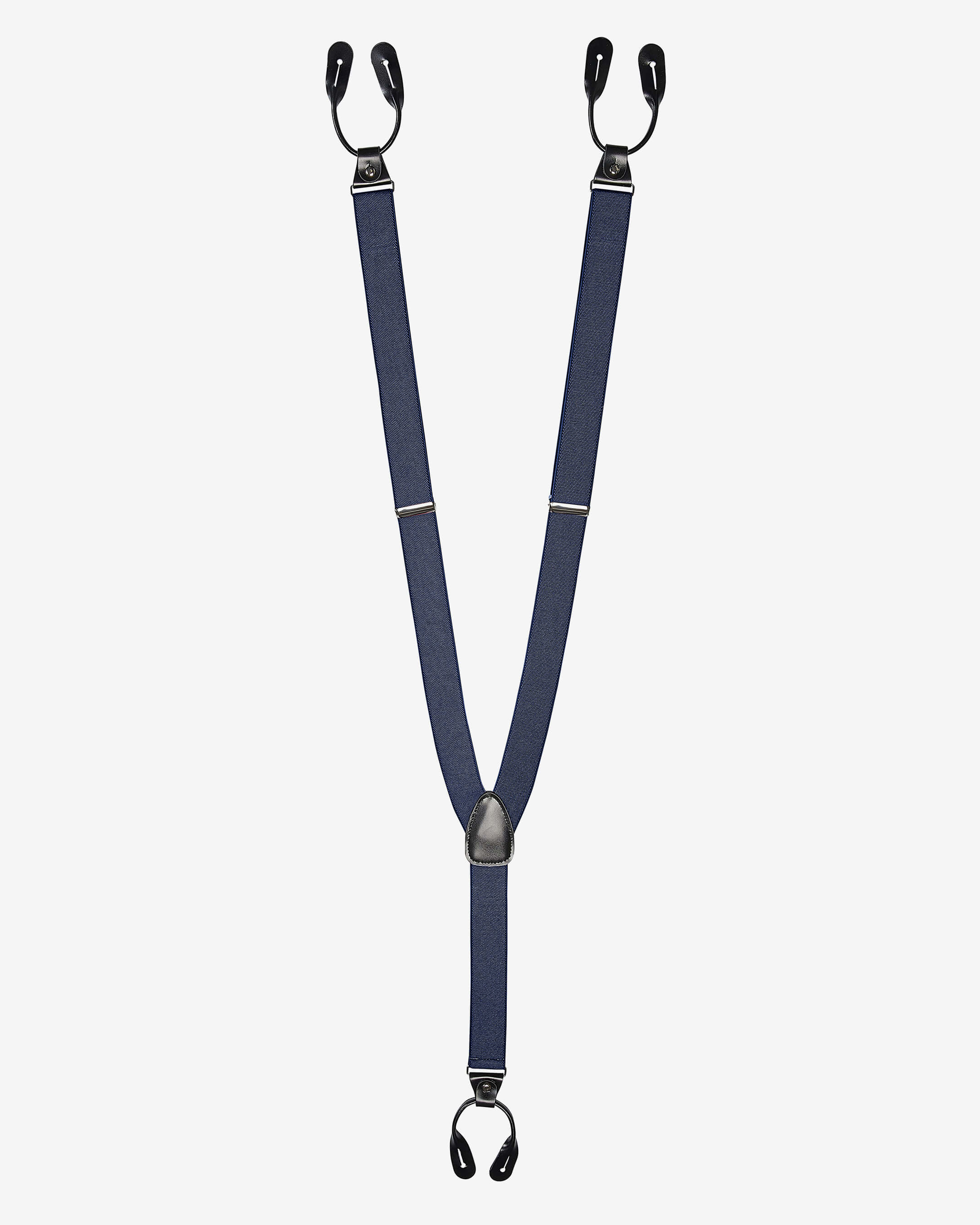 Men's Button Braces in Navy | Stylish Trouser Suspenders | OwenScott ...