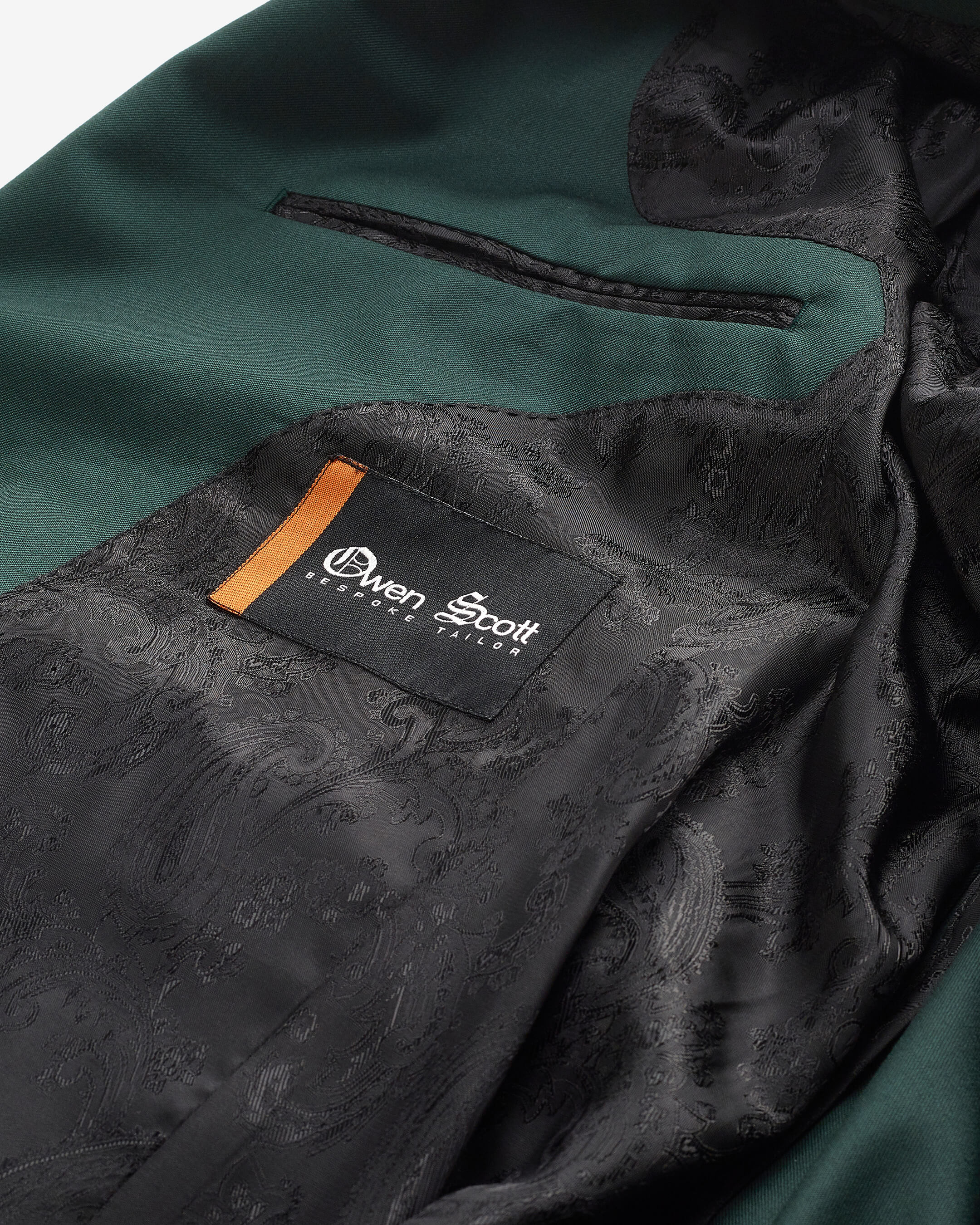 Racing Green Suit Jacket – Owen Scott Bespoke