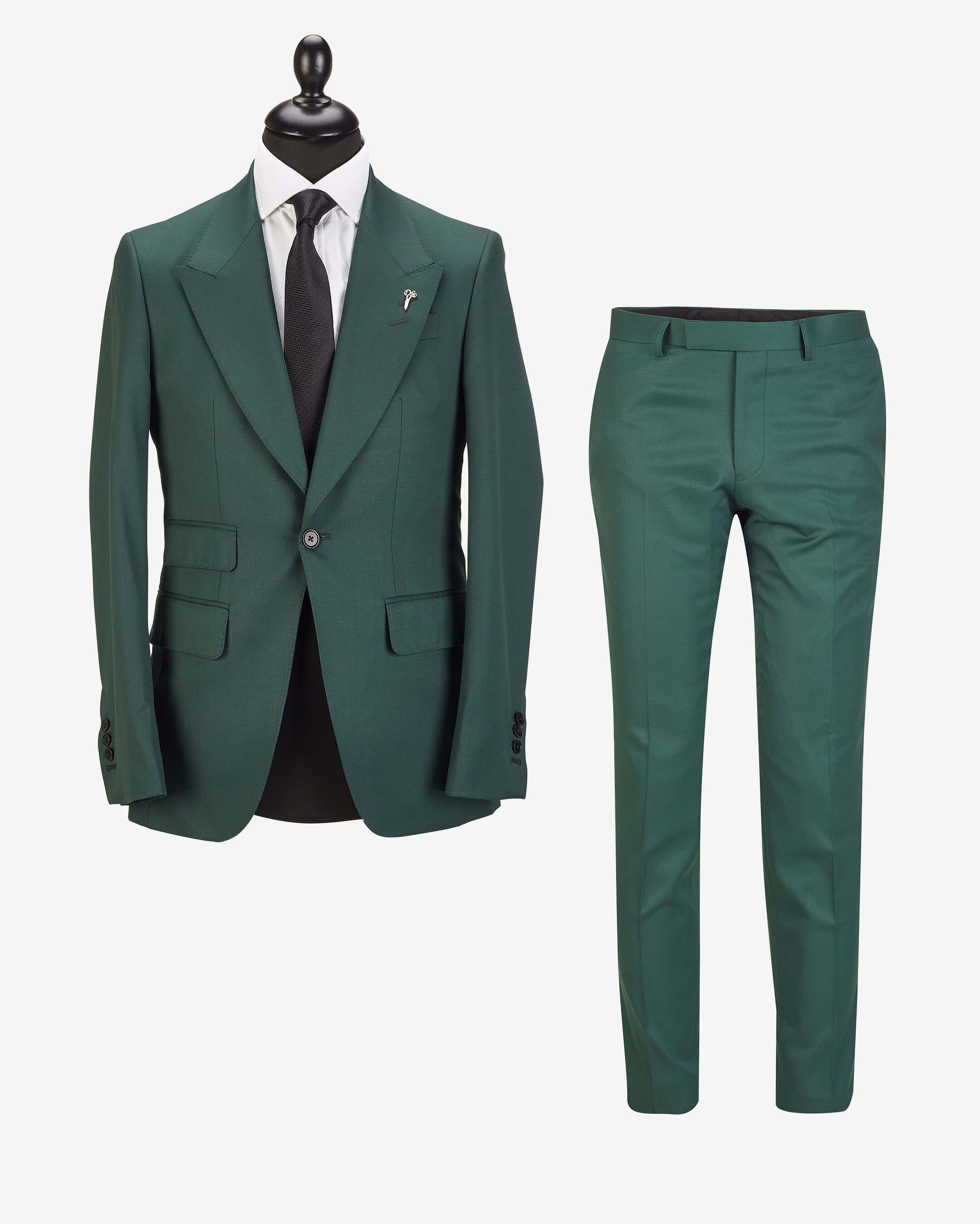 Men's Racing Green 2pc Suit | Orange Label Collection | OwenScott ...