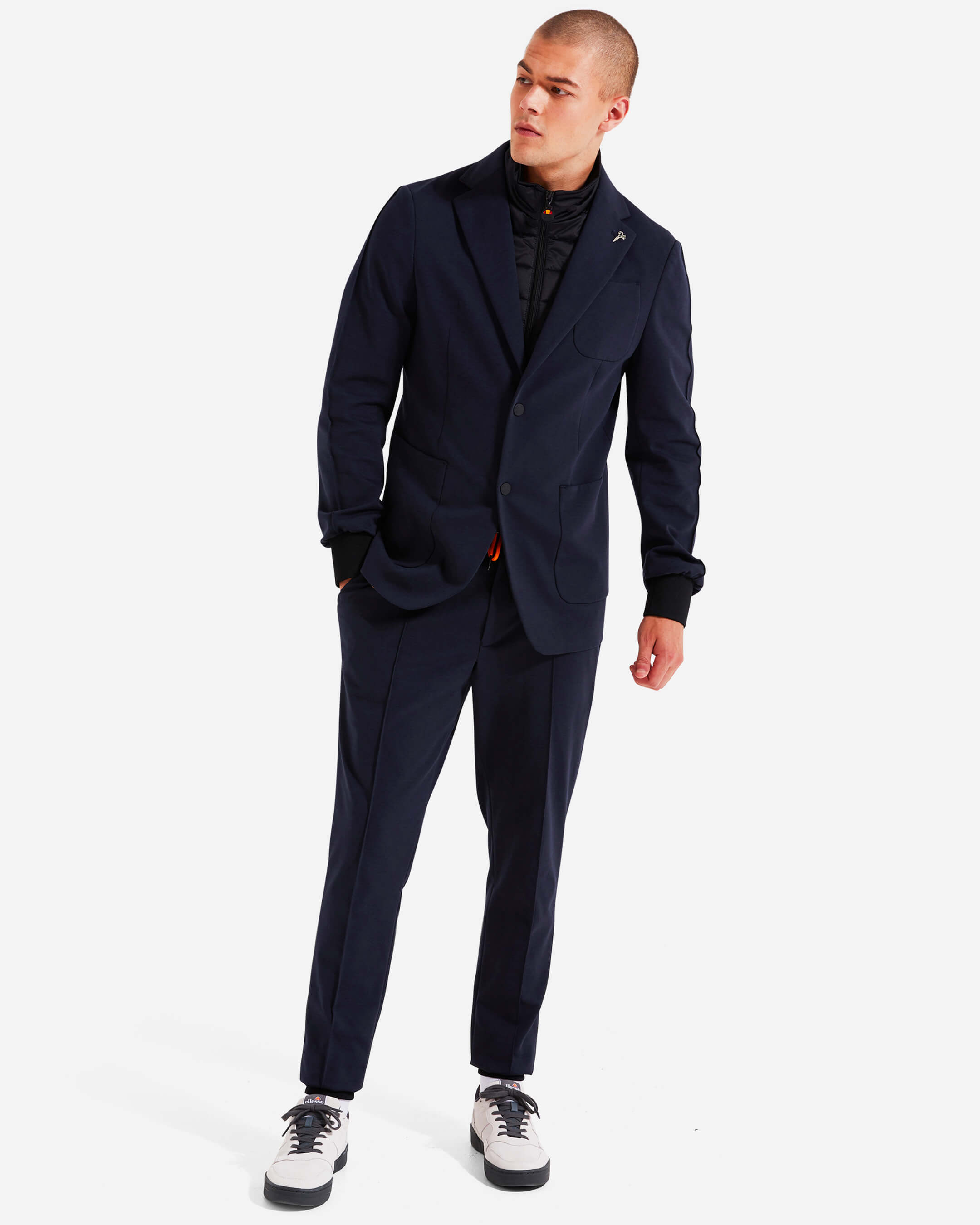 Mens Navy 2pc Stretch Tracksuit | OS Sport Collection | OwenScott ...